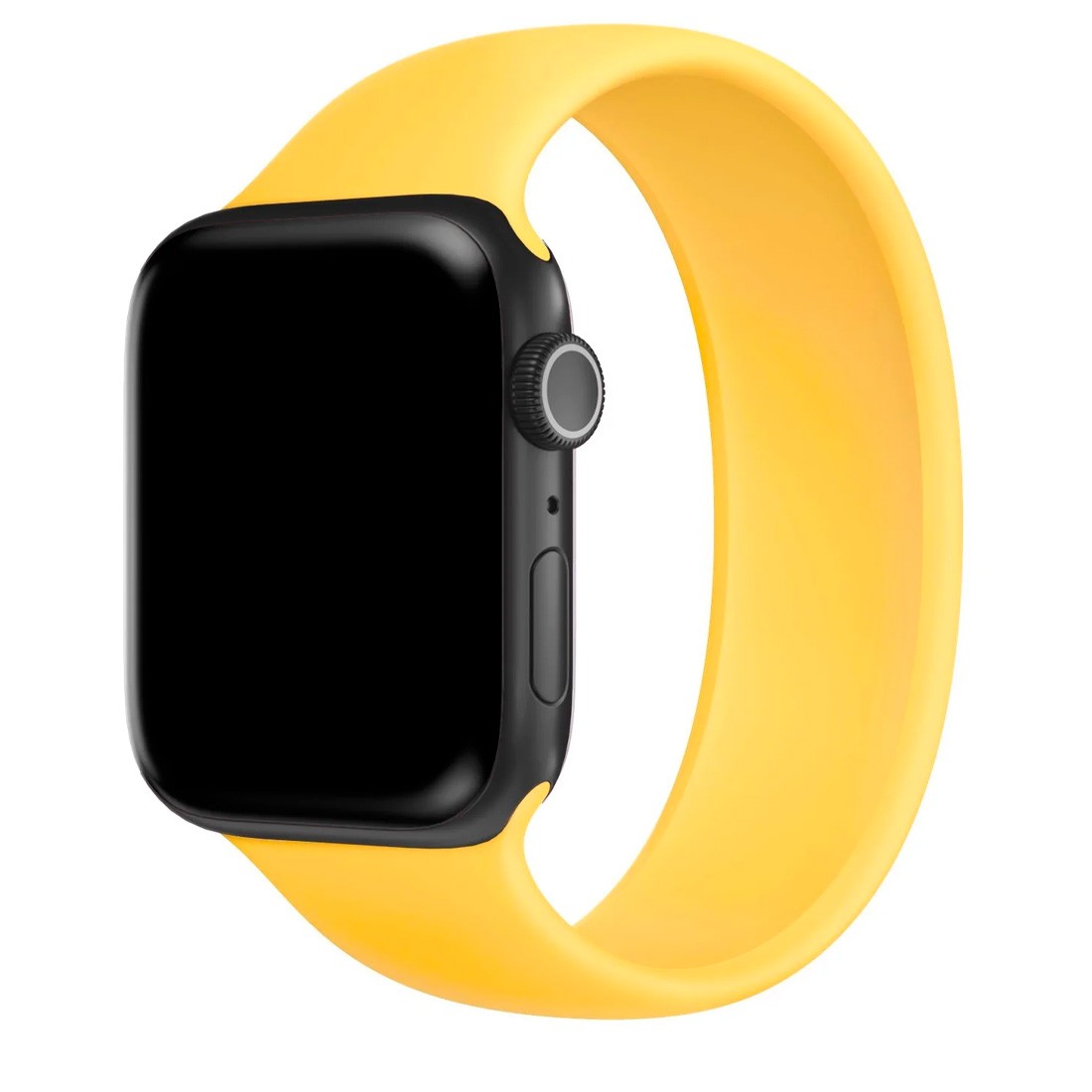 Apple Watch Solo Spor Loop Sarı - KACCOO